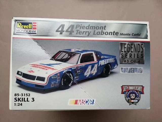 NASCAR 1984 #44 Piedmont Chevy Monte Carlo Terry Labonte Revell 85-3152 ...