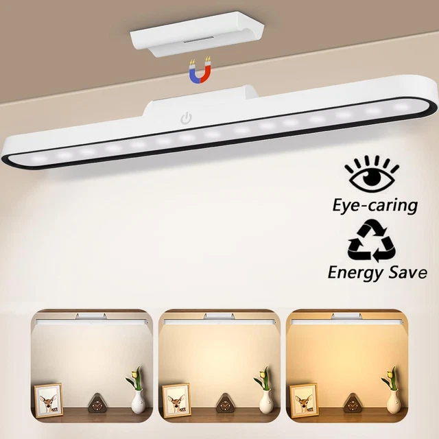 LED STRIP LIGHTS Bar Magnetic Under Cabinet Light USB Touch Lamps for ...