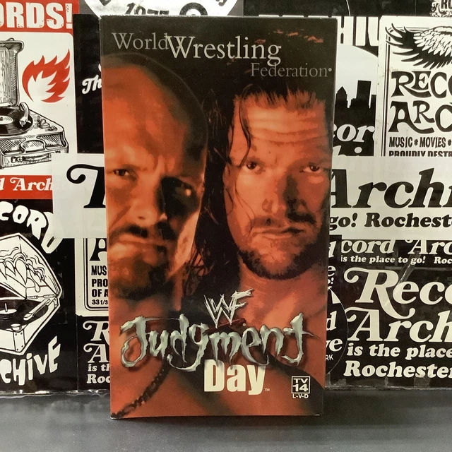 WWF WWE JUDGMENT Day 2001 Wrestling VHS Video Tape, Steve Austin, The ...