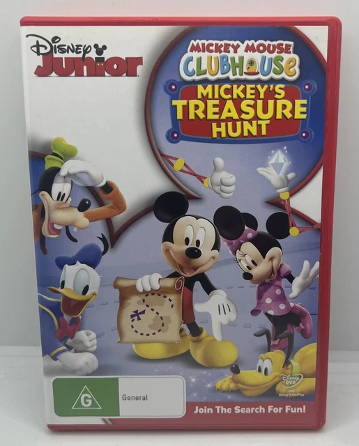 MICKEY MOUSE CLUBHOUSE-MICKEY'S Treasure Hunt (DVD, 2006) Region 4 ...