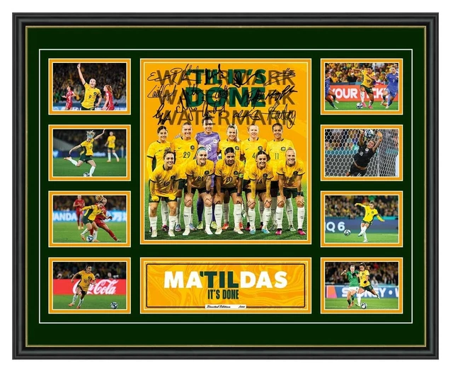 SAM KERR MATILDAS 2023 Fifa World Cup Signed Limited Edition Framed ...