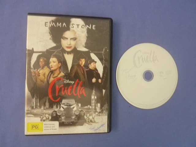 DISNEY CRUELLA DVD 2021 Emma Stone R4 EUR 9,59 - PicClick IT
