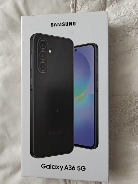 SAMSUNG GALAXY A36 6GB RAM 128GB Unlocked Smartphone Awasome Black £177 ...