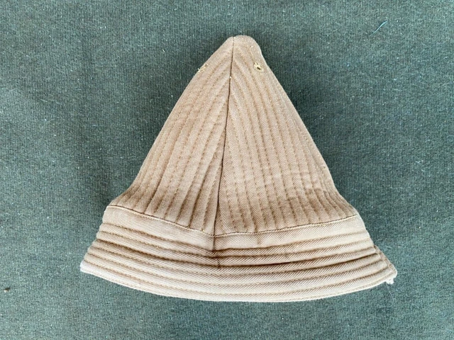 ORIGINAL WW2 BRITISH Indian Army Turban Kullah 'Cone' 1942 Dated SIZE ...