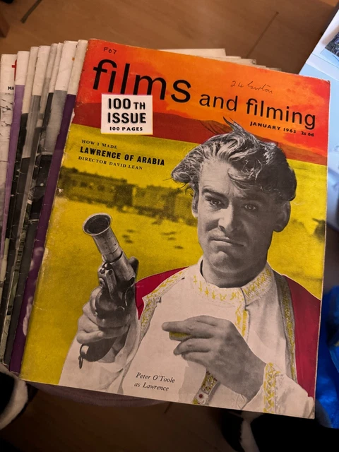 12 X FILMS and Filming vintage magazines 1963 - Monthly issue £12.00 ...