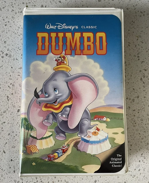 DUMBO VHS BLACK Diamond Edition Walt Disney Classics Disney Dumbo Home ...
