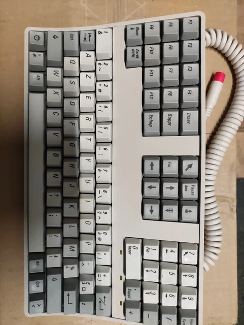 TELEVIDEO KEYBOARD (DATALUX space saver rebrand) azerty layout EUR 20 ...