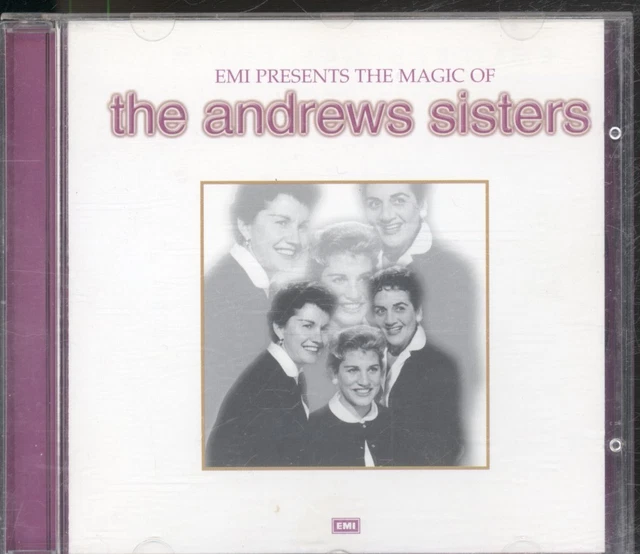 ANDREWS SISTERS EMI Presents the Magic of the Andrews Sisters CD Europe ...
