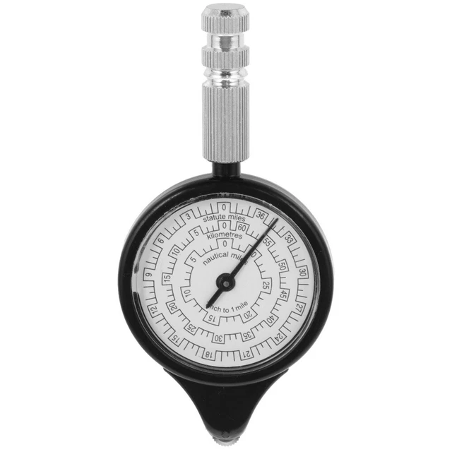 MAP DISTANCE METER Map Measurer Gauge Camping Map Meter Tool Wild Map ...