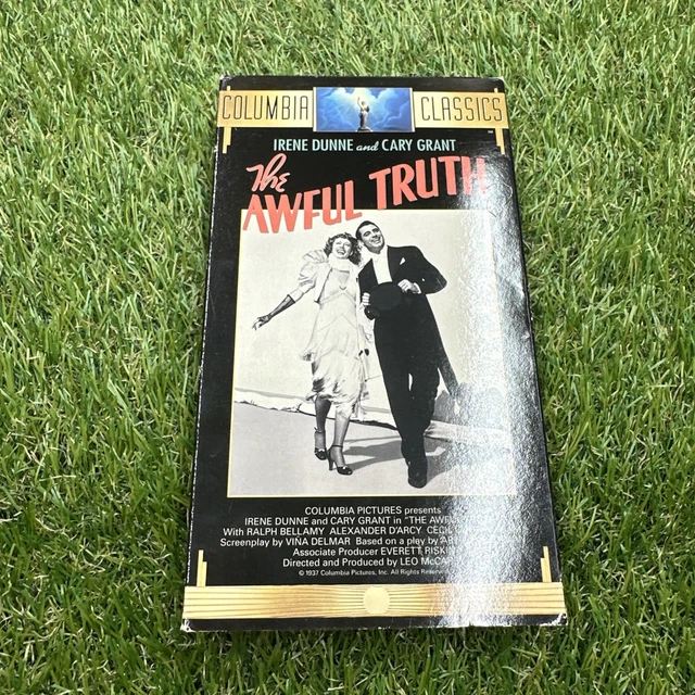 THE AWFUL TRUTH (VHS, 1992) Cary Grant, Irene Dunne, Ralph Bellamy. £8. ...