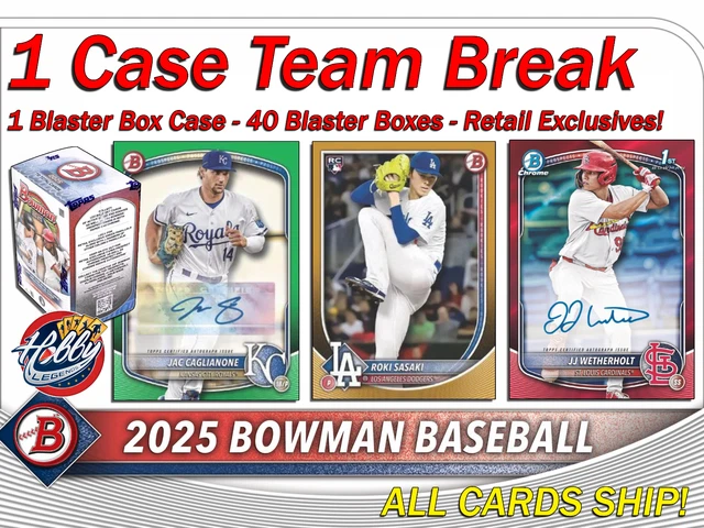 TORONTO BLUE JAYS 2025 BOWMAN 1 Case (40 Box) Team Break #4 $42.45 ...