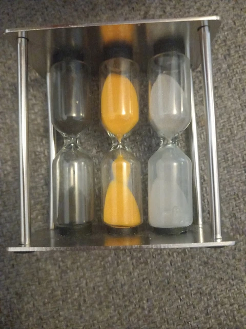 MASTERCLASS PROFESSIONAL TRIPLE Hourglass Boiled Egg Stainless Steel ...