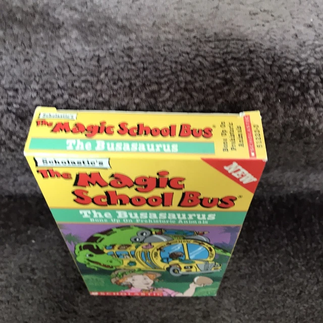 THE MAGIC SCHOOL Bus The Busasaurus VHS 90s Cartoons Dinosaurs ...