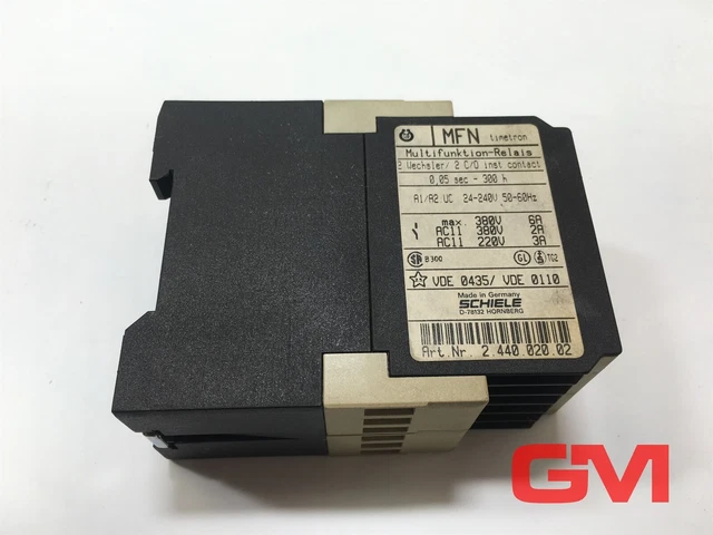 SCHIELE MULTIFUNKTION-RELAIS MFN multifunction relay 2.440.020.02 0,05s ...