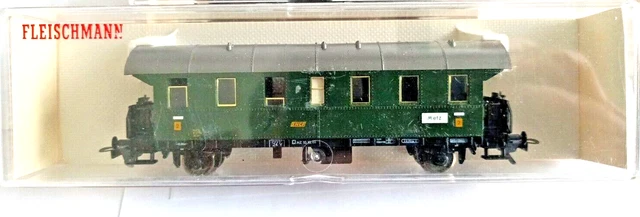 FLEISCHMANN 5063 H0 Personenwagen Donnerbüchse 2. Kl. SNCF OVP EUR 19 ...