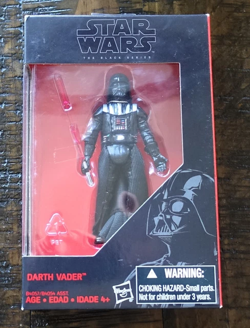 HASBRO STAR WARS The Black Series DARTH VADER 3.75 in. Action Figure ...