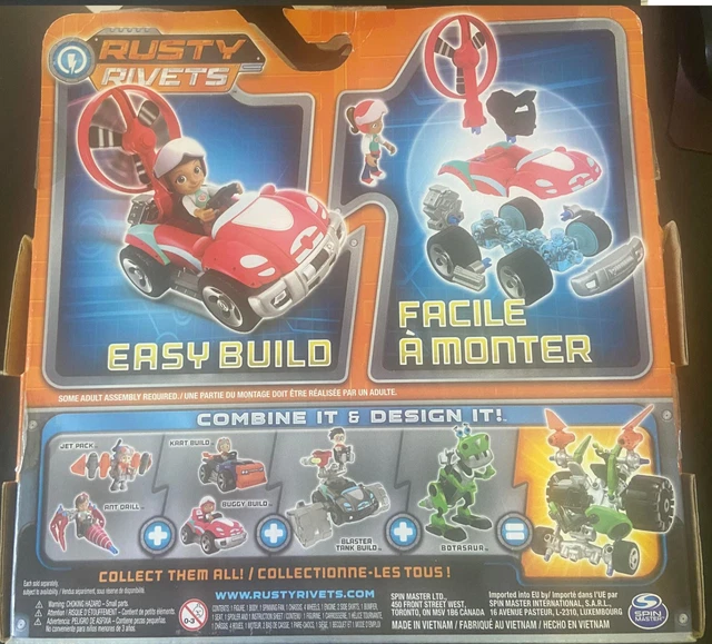 FIGURINE RUSTY RIVETS - Ruby's Buggy Build with Ruby emballage ...