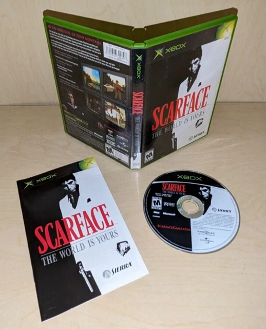 SCARFACE: THE WORLD is Yours (Microsoft Xbox, 2006, Complete) $59.99 ...