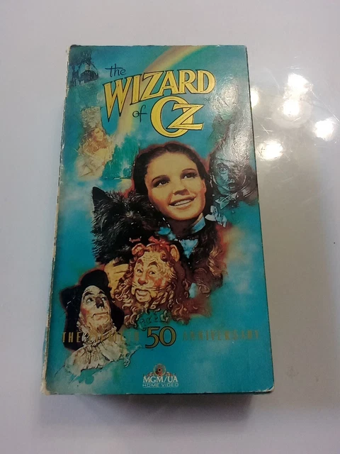 MGM THE WIZARD of Oz 50th Anniversary (1939-1989) VHS Tape Judy Garland £4.62 - PicClick UK