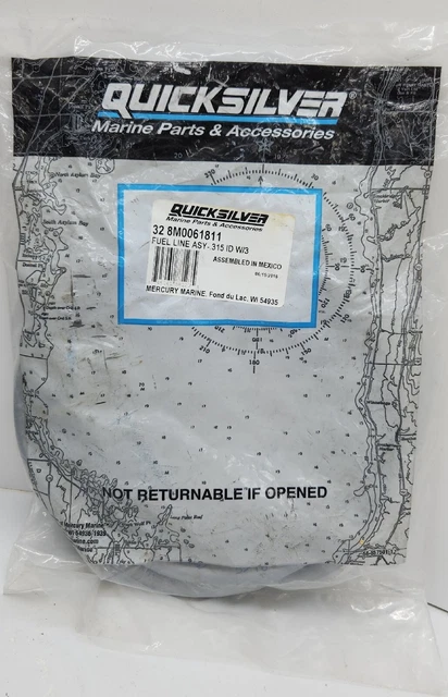 Gas Tank For Boat QUICKSILVER Mercury Mariner 8ft Fuel Line Kit 32 ...
