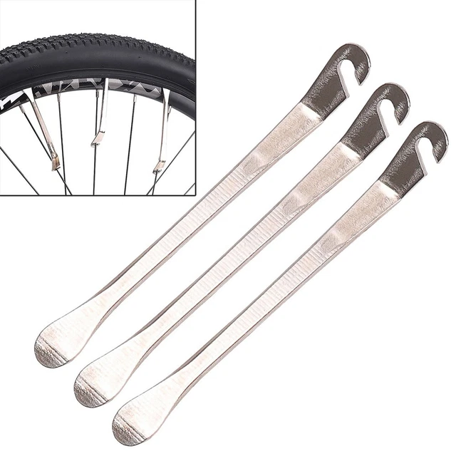 EASY AND EFFECTIVE Bicycle Steel Tire Lever Tool Set for Smooth Tyre ...