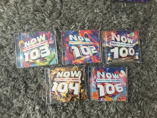 NOW THATS WHAT I CALL MUSIC - No 100,102,103,104,106 EUR 16,34 ...