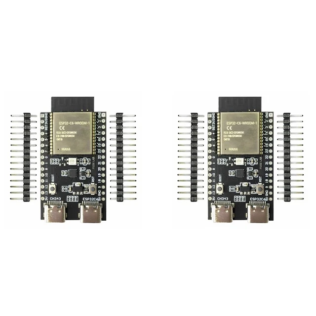 2X ESP32--DEVKITC-1-N4 ESP32- Entwicklungsplatine Kernplatine RISC-V ESP32 3161 EUR 11,99 ...