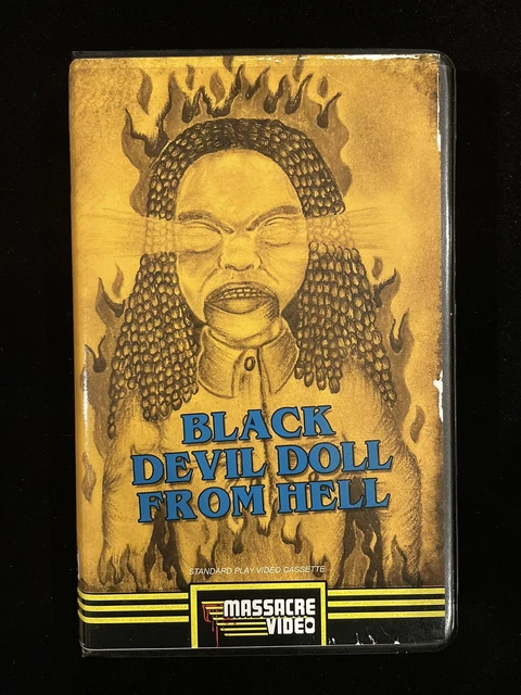 BLACK DEVIL DOLL From Hell Vhs Massacre Vhs Rare Sov Chester Turner £142.66 - PicClick UK