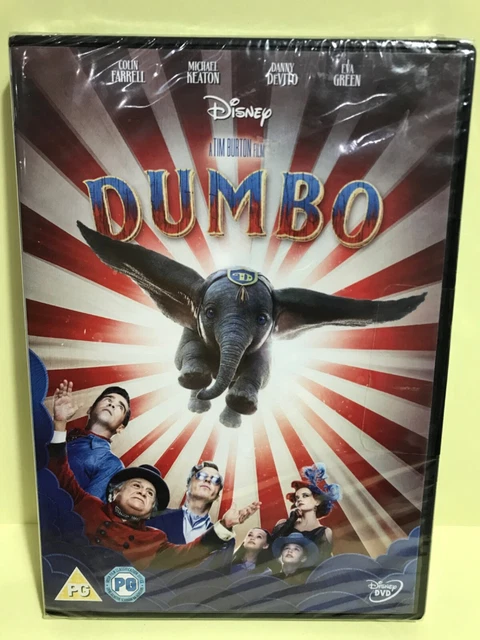 DISNEY DUMBO LIVE Action (DVD, 2019) Colin Farrell, Michael Keaton NEW ...