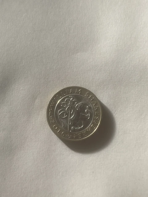 2 POUND COIN William Shakespeare £4.00 - PicClick UK
