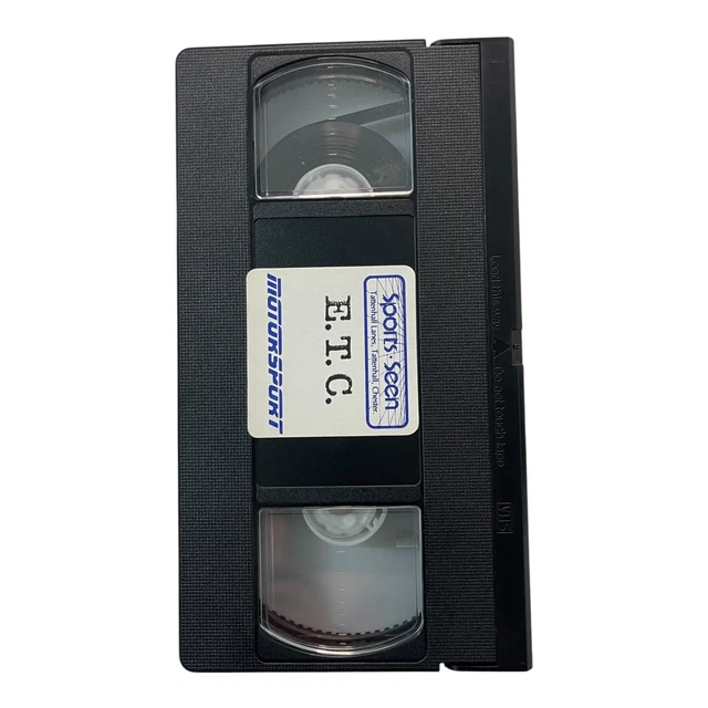 1985 EUROPEAN TOURING Car Championship VHS Sports Seen HAY-Fisher ...