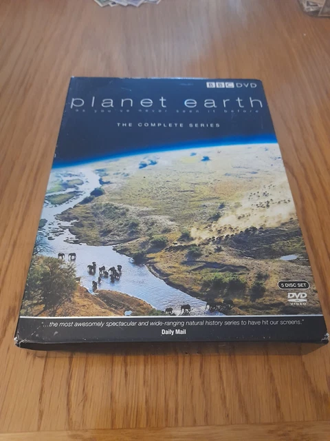 BBC PLANET EARTH The Complete Series DVD 5-Disc Set Box Set David Attenborough £0.10 - PicClick UK