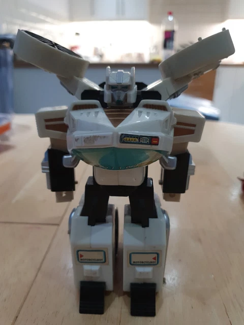 G1 TRANSFORMERS K.O Police Motorcycle bot RARE Transformer. £15.00 ...