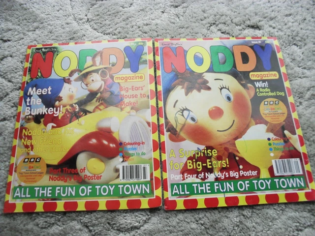 BBC ENID BLYTON'S Noddy Magazines No. 20 and 21 1993 £10.00 - PicClick UK