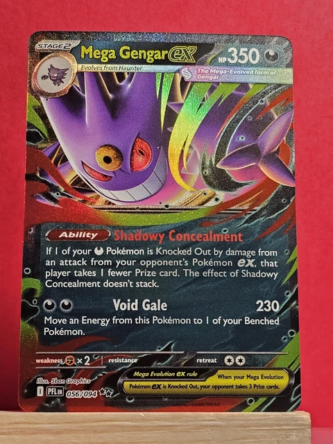 MEGA GENGAR EX 56/94 Pokémon Phantasmal Flames £0.75 - PicClick UK