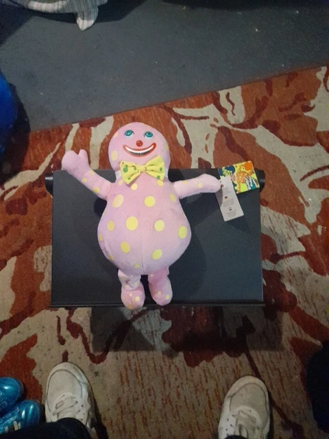 VINTAGE 1990'S MR Blobby 14" Plush Toy Doll, Noel's House Party, Retro ...