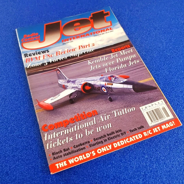 RADIO CONTROL JET International Competition Air Tattoo Tickets June ...