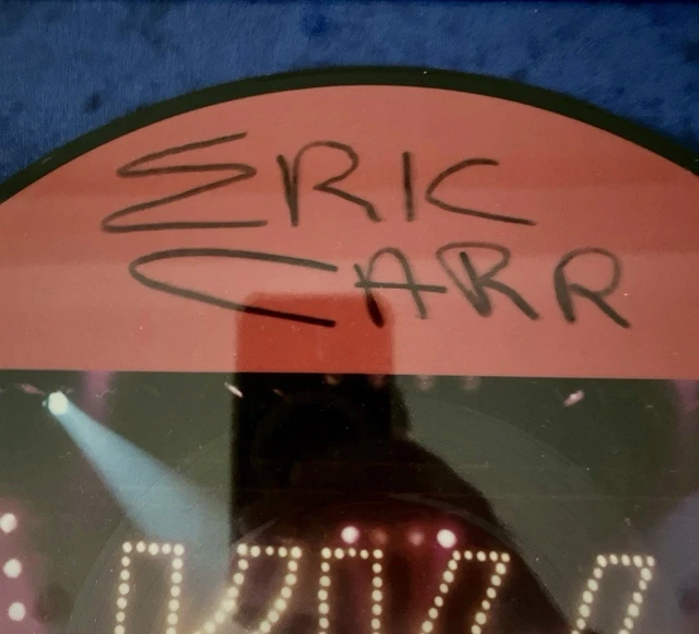 KISS PICTURE DISC Signed By Eric Carr MM 1205 UK 1986 Mint Interview ...