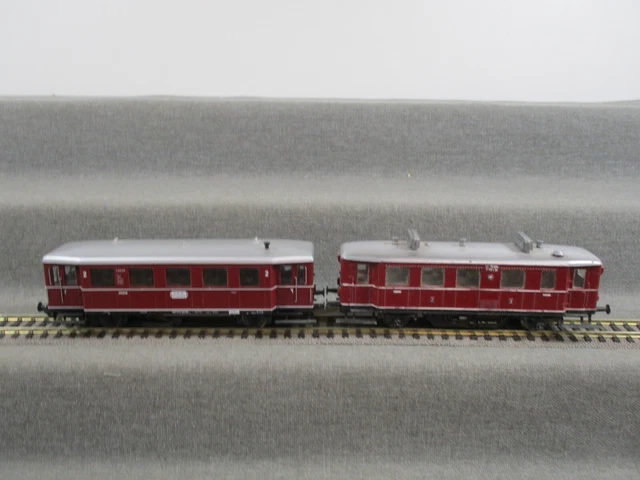TRIX H0 DIESEL-TRIEBWAGEN 2-teilig BR VT 75 & C 140 DB AC Analog ohne ...