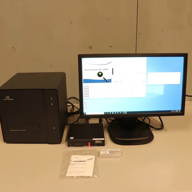 CHEMOMETEC NUCLEOCOUNTER NC-3000 Advanced Image Cytometer Cell Analyzer ...