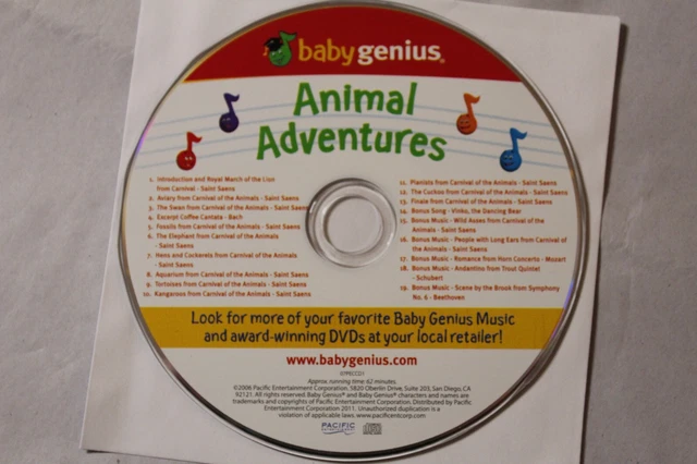 BABY GENIUS - Underwater Adventures (Canada DVD, 2004) 2 disc £4.94 ...