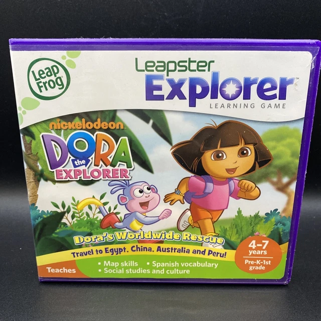 LEAPFROG LEAPSTER EXPLORER Game DORA THE EXPLORER Game £10.37 - PicClick UK