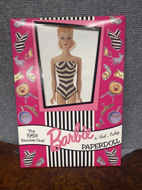 BARBIE THE 1959 (number One) Barbie Paper Doll By Peck Aubry 1994 ...