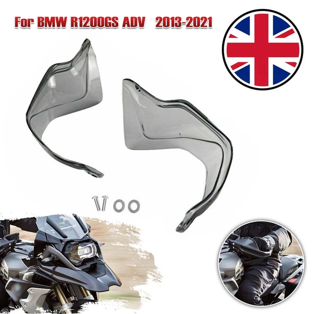 2X HANDLEBAR HAND Guard Riser Extension Shield For BMW R1200GS R1250GS ...