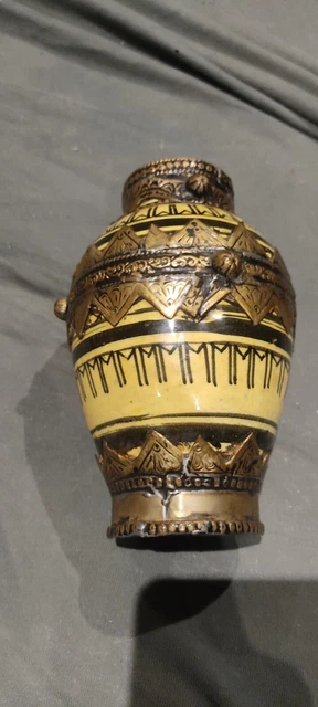 ANCIEN VASE MAROCAIN de safi signé dbila saad EUR 110,00 - PicClick FR