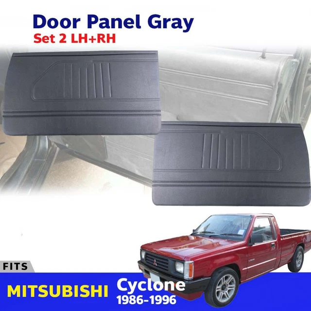 FOR MITSUBISHI L200 Triton 2D Pickup Truck 1986-96 Door Panel Gray w ...