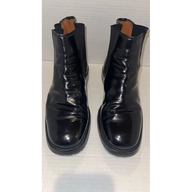 TOO BOOT NEW York Adam Derrick Black Leather Ankle Boot Size 7 Men's £ ...