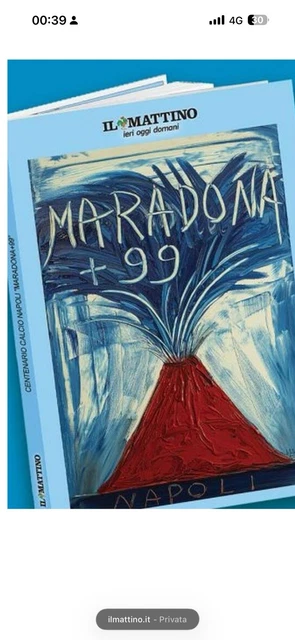 LIBRO SUI CENTO anni del Calcio Napoli +99 il Mattino EUR 9,99 ...