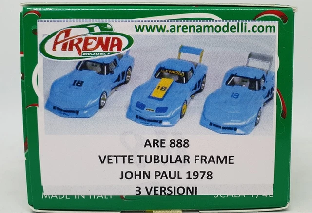 CHEVROLET CORVETTE C3 Imsa JLP Tubular Frame 1978 Kit Arena 1/43 3 ...