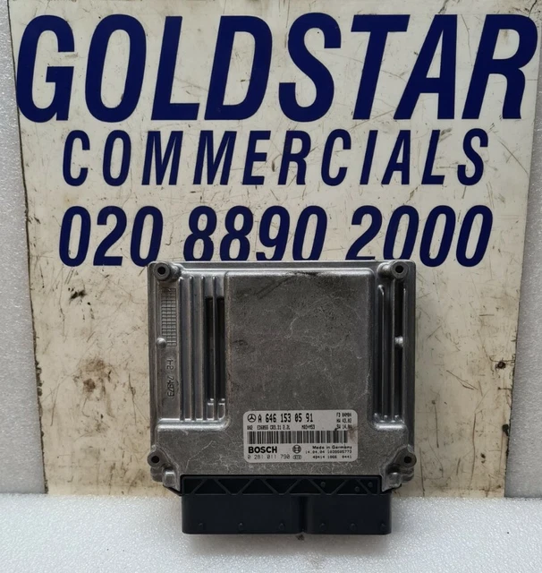 MERCEDES VITO VIANO W639 2004-2006 Engine ECU 0281011790 A6461530591 ...